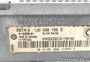 Auto-radio (cd) Volkswagen Golf Iv (1j1) | Peças e acessórios carro, à ...