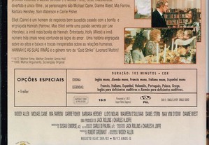 Filme Em Dvd: Ana E As Suas Irmãs (1986) Woody Allen - Novo! Selado! | Música e Filmes, à venda ...