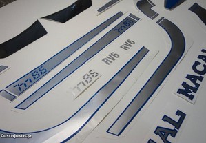 Autocolantes Macal M86 Pr6 Rv6 | Peças e acessórios mota, à venda ...