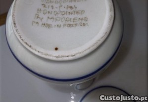 Pote Em Porcelana De Viana, Azul | Móveis e Decoração, à venda | Porto ...