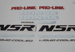 Honda Nsr 50 75 E 80 Stickers Autocolantes | Peças e acessórios mota, à ...