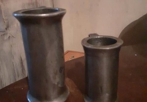 Gás Cidla Copos De Medida Estanho Antigos | Antiguidades e Colecções, à ...