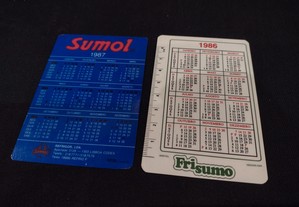 Calendário Frisumo E Sumol | Antiguidades e Colecções, à venda | Porto ...