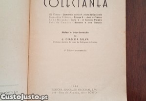"colectânea: Obras De Gil Vicente, Bernardim Ribeiro, Sá De Miranda ...