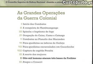 As Grandes Operações Da Guerra Colonial - Oito Mil Homens Atacam Três ...