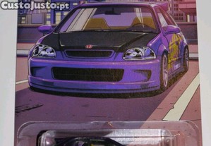 '99 Honda Civic Type R (ek9) Compact Kings Hot Wheels Silver Series ...