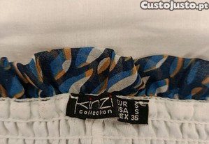 Vestido Smock Azul Mulher S / Blue Mini Dress | Vestuário, à venda ...