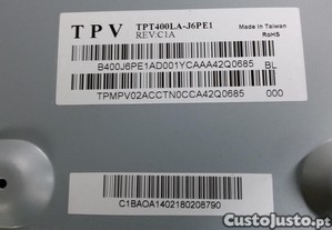 Painel Como Novo Tpt400la-j6pe1 Rev Cia Tv Philips 40pfh4309/88 | TV ...