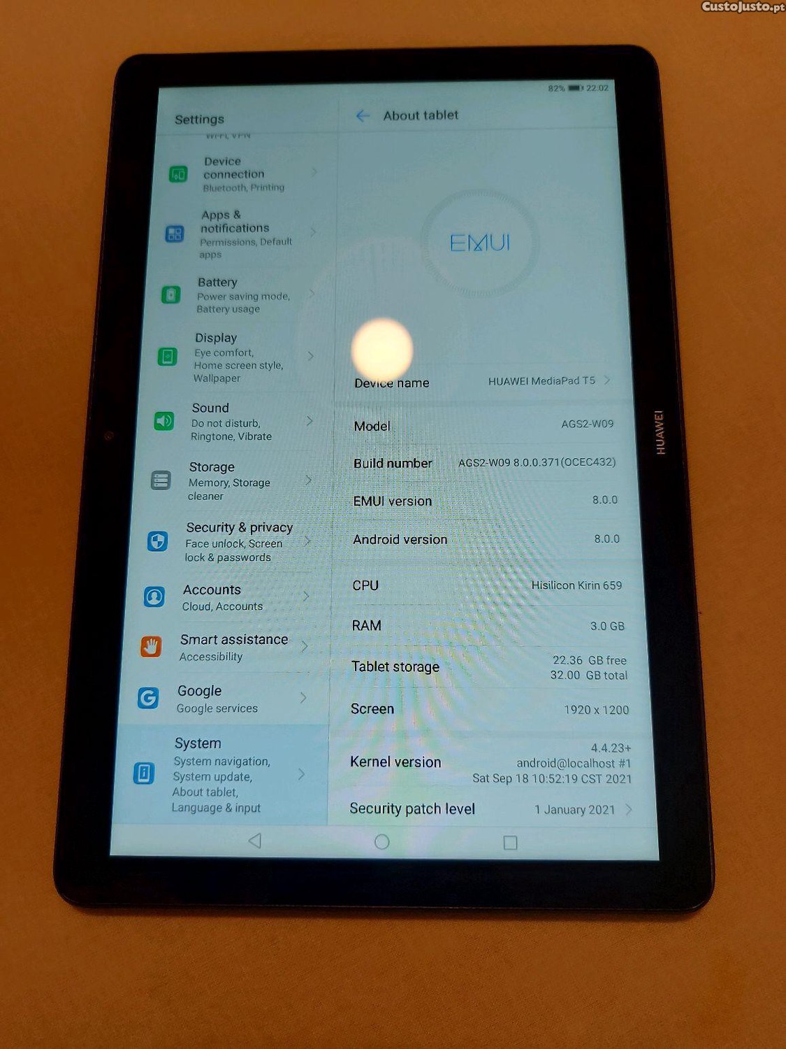 Tablet Huawei Mediapad T5 (3gb Ram / 32gb) + Capa 360 | Informática e ...