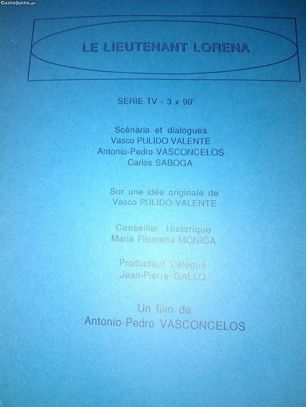Vasco Pulido Valente António Pedro Vasconcelos O Tenente Lorena ...
