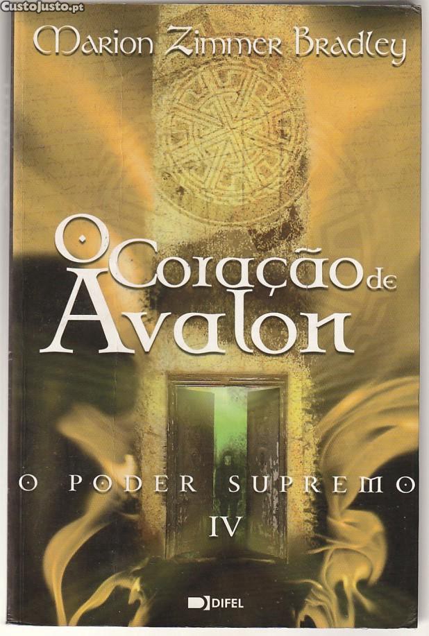 O Poder Supremo Vol. 4 O Coração De Avalon-marion Zimmer Bradley-difel ...