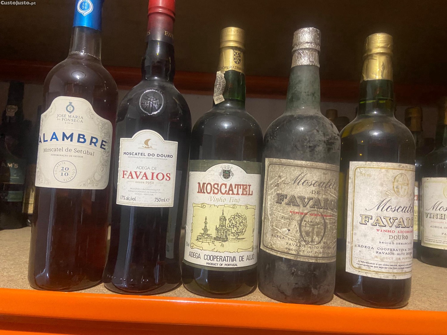 5 Garrafas De Moscatel | Vinho e Gastronomia, à venda | Porto ...