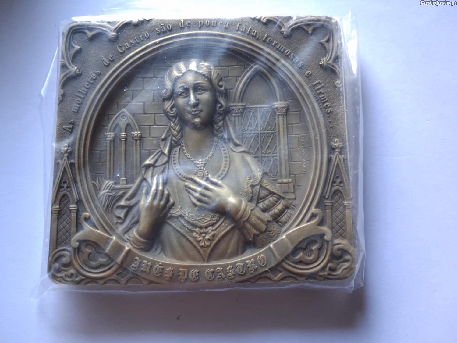 Medalhao Placa Inês De Castro | Antiguidades e Colecções, à venda ...