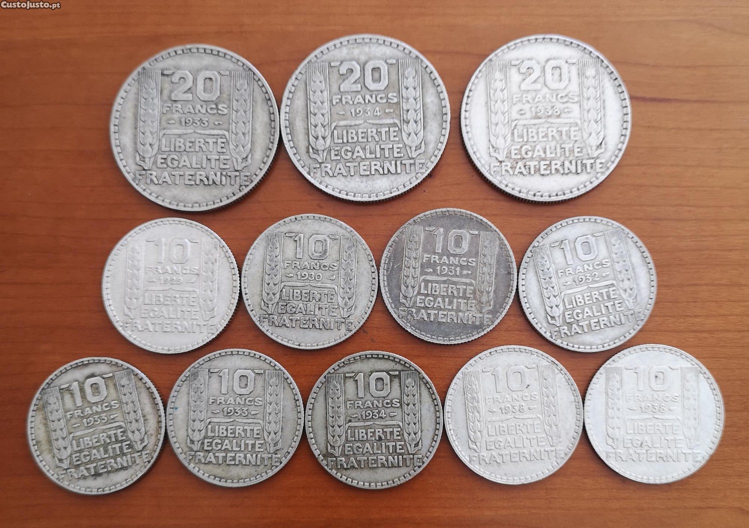 Moedas Prata 10 E 20 Francs Turin (#12) | Antiguidades e Colecções, à ...
