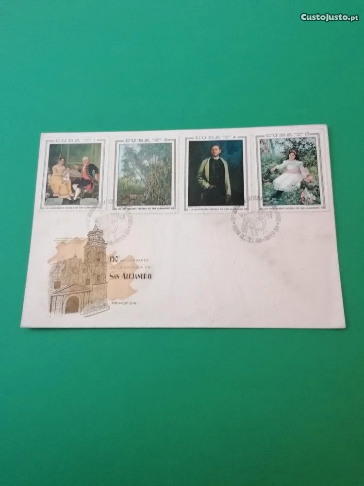Fdc De Cuba, 150 Aniv. Escuela De San Alejandro | Antiguidades e ...