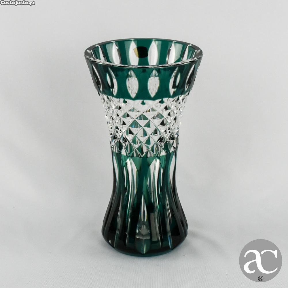 Jarra Em Cristal Doublé Val Saint Lambert, Circa 1950, Marcada Na Base ...