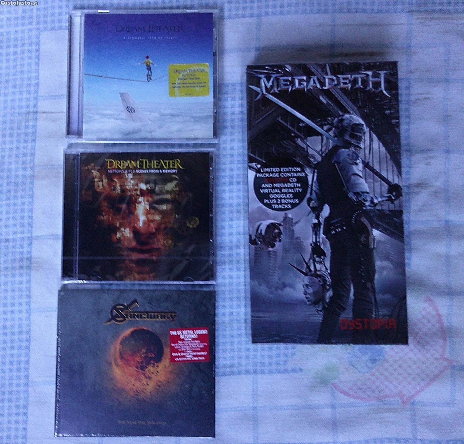 Dream Theater, Sanctuary, Megadeth Box Set | Música e Filmes, à venda ...