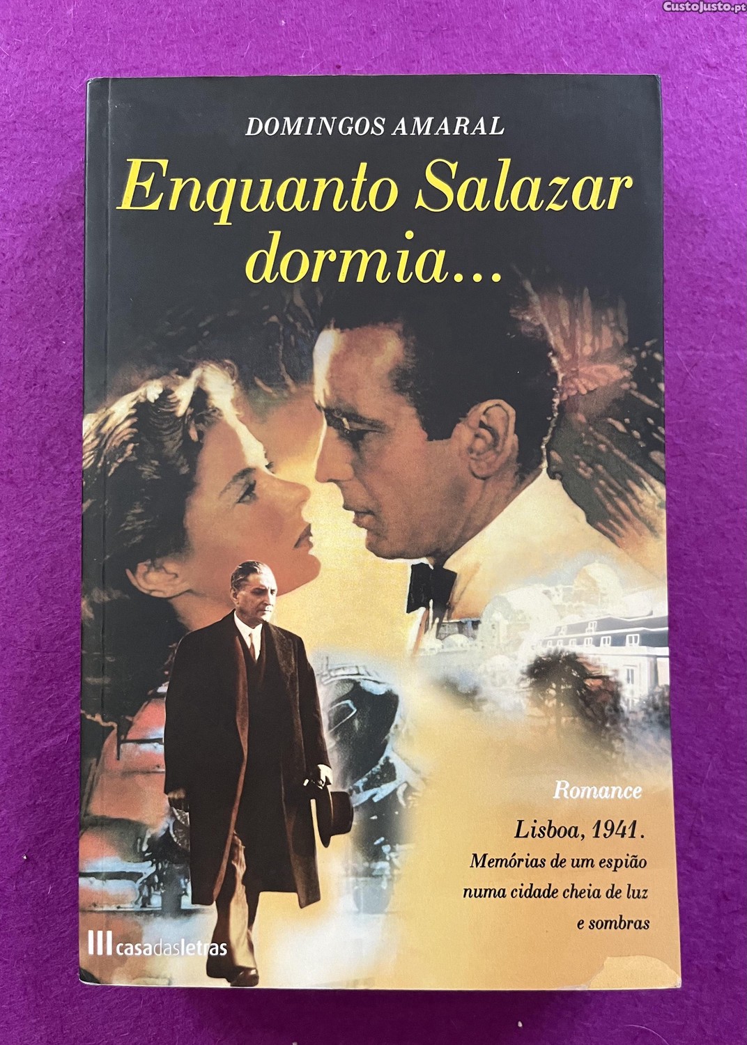 Enquanto Salazar Dormia De Domingos Amaral | Livros, à venda | Lisboa | 44115936 | CustoJusto.pt