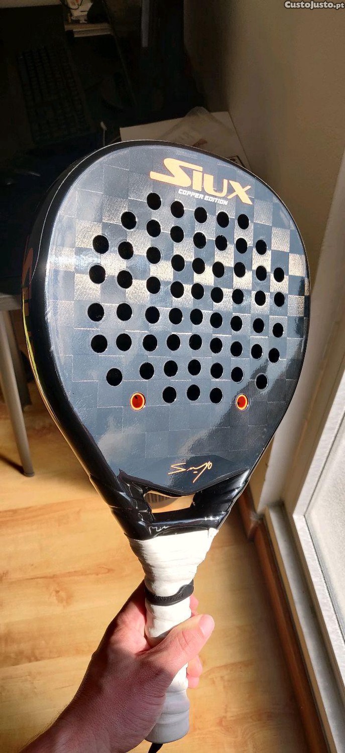 Raquete De Padel Siux Sg Copper Edition 18k | Artigos de desporto, à ...
