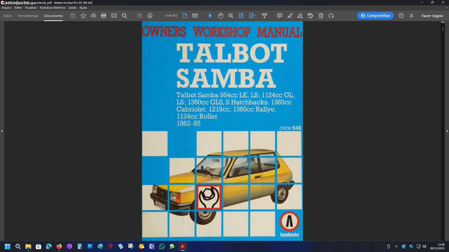 Talbot Samba | Livros, à venda | Lisboa | 44674123 | CustoJusto.pt
