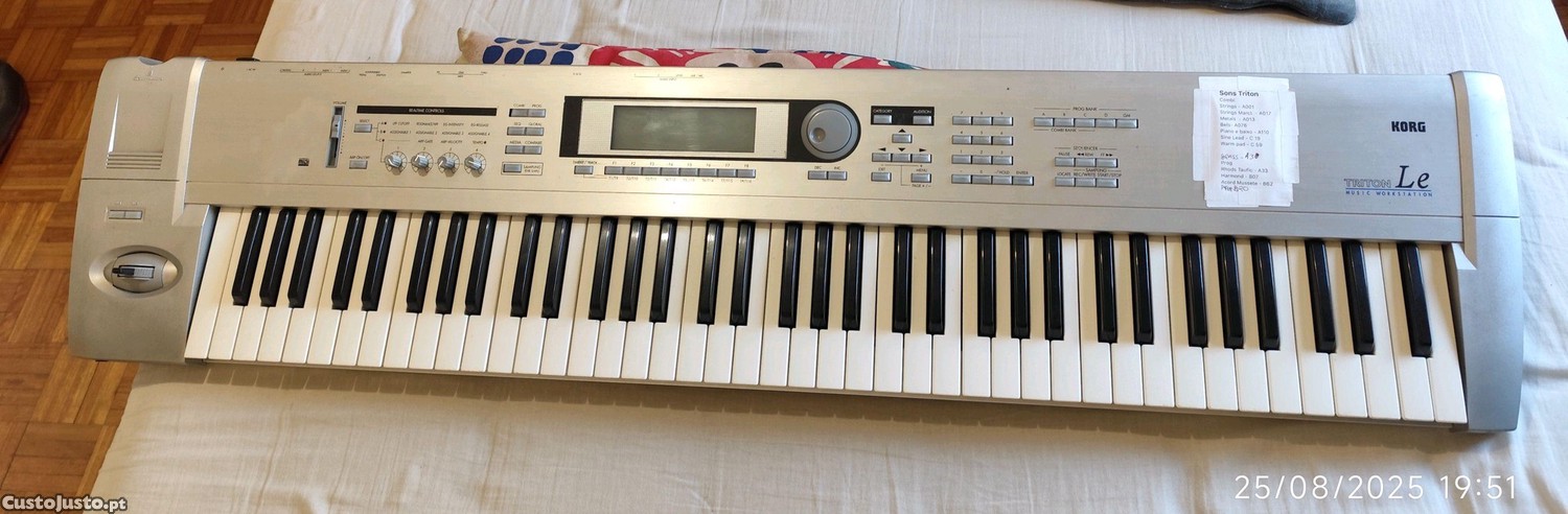 Teclado Sintetizador Korg Triton Le 76 Teclas. | Outro equipamento ...