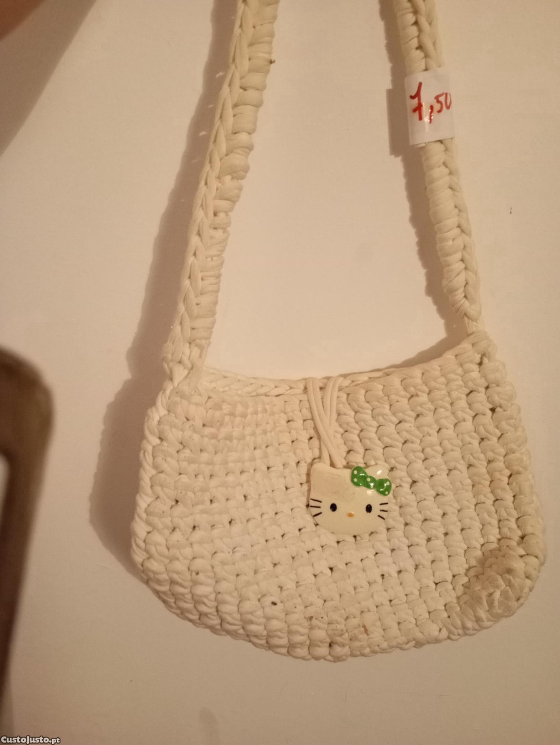 Bolsa De Crochê Hello Kitty Trapilho (nova) | Malas, Calçado e ...