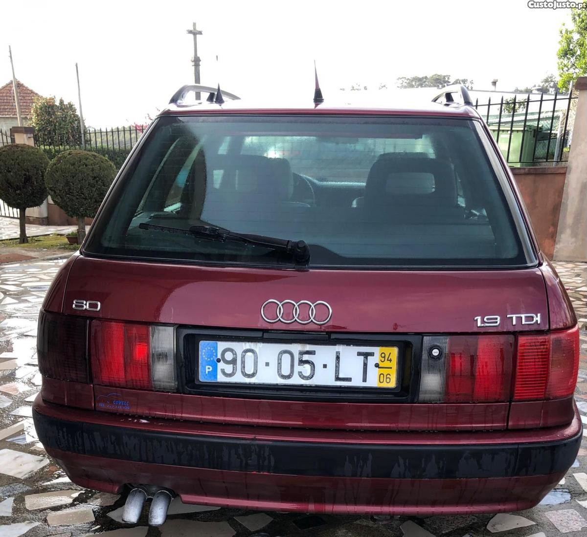 Audi 80 1.9 Turbo Diesel Setembro/94 | Carros - Carrinha, à venda ...