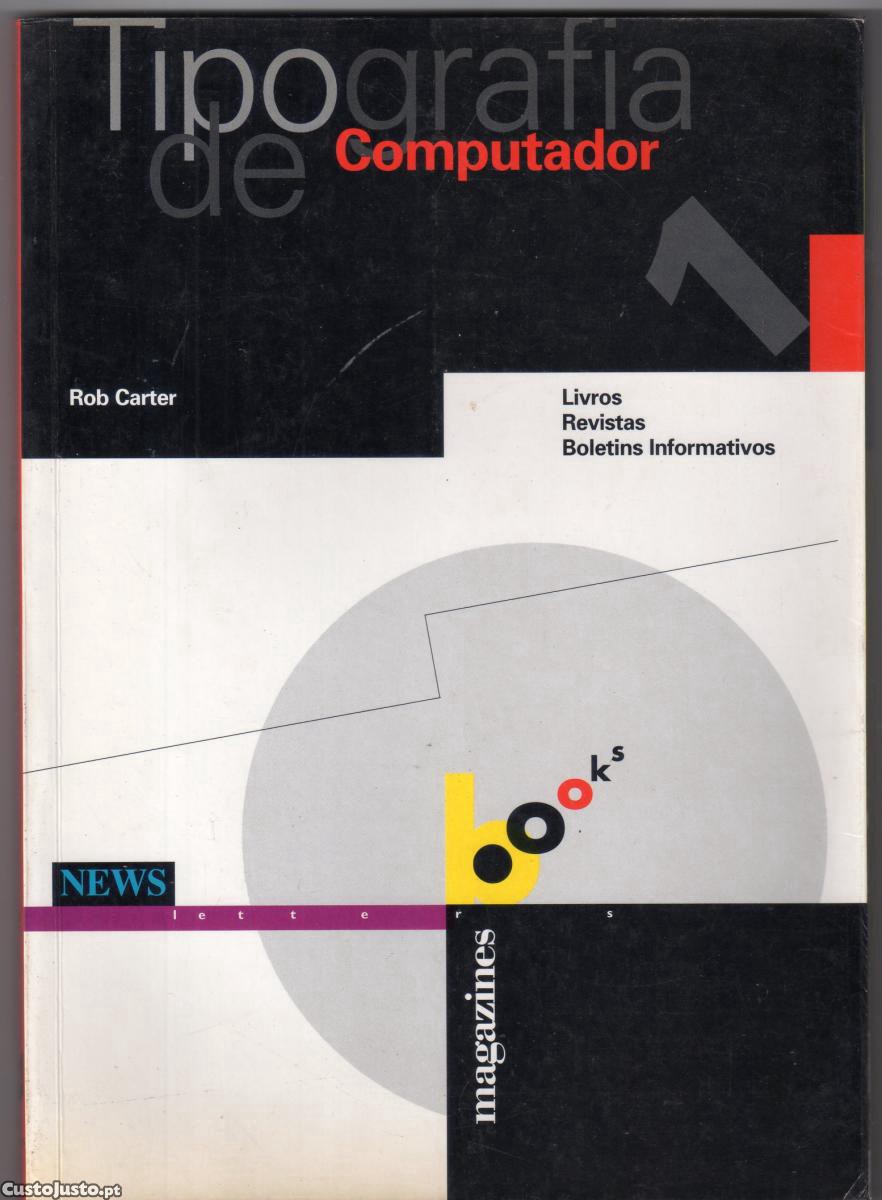 Tipografia De Computador De Rob Carter | Livros, à venda | Porto ...