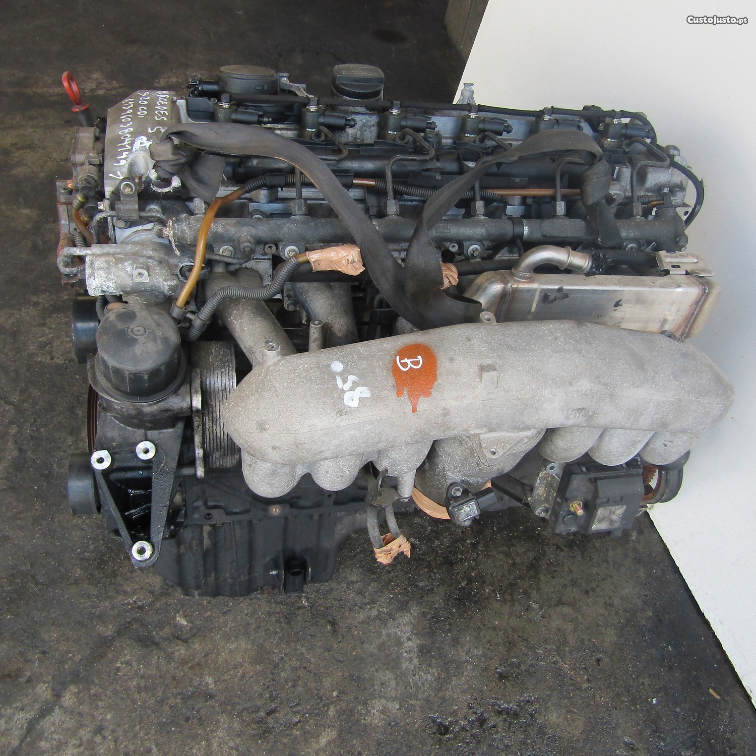 Motor Mercedes Benz S320 2004 Diesel Sem Turbo 613960 | Peças e ...