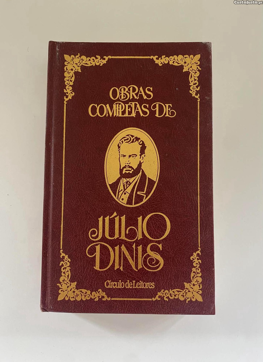 Antigo Livro Obras Completas De Júlio Dinis - Círculo Leitores "as ...