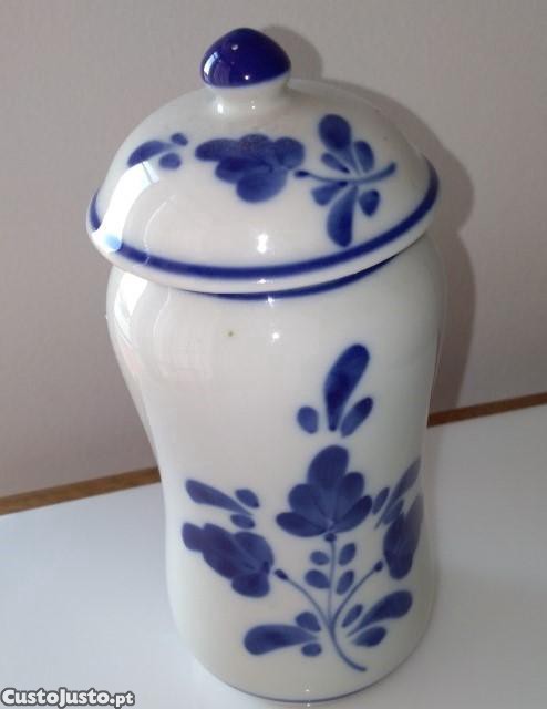 Pote Em Porcelana De Viana, Azul | Móveis e Decoração, à venda | Porto ...