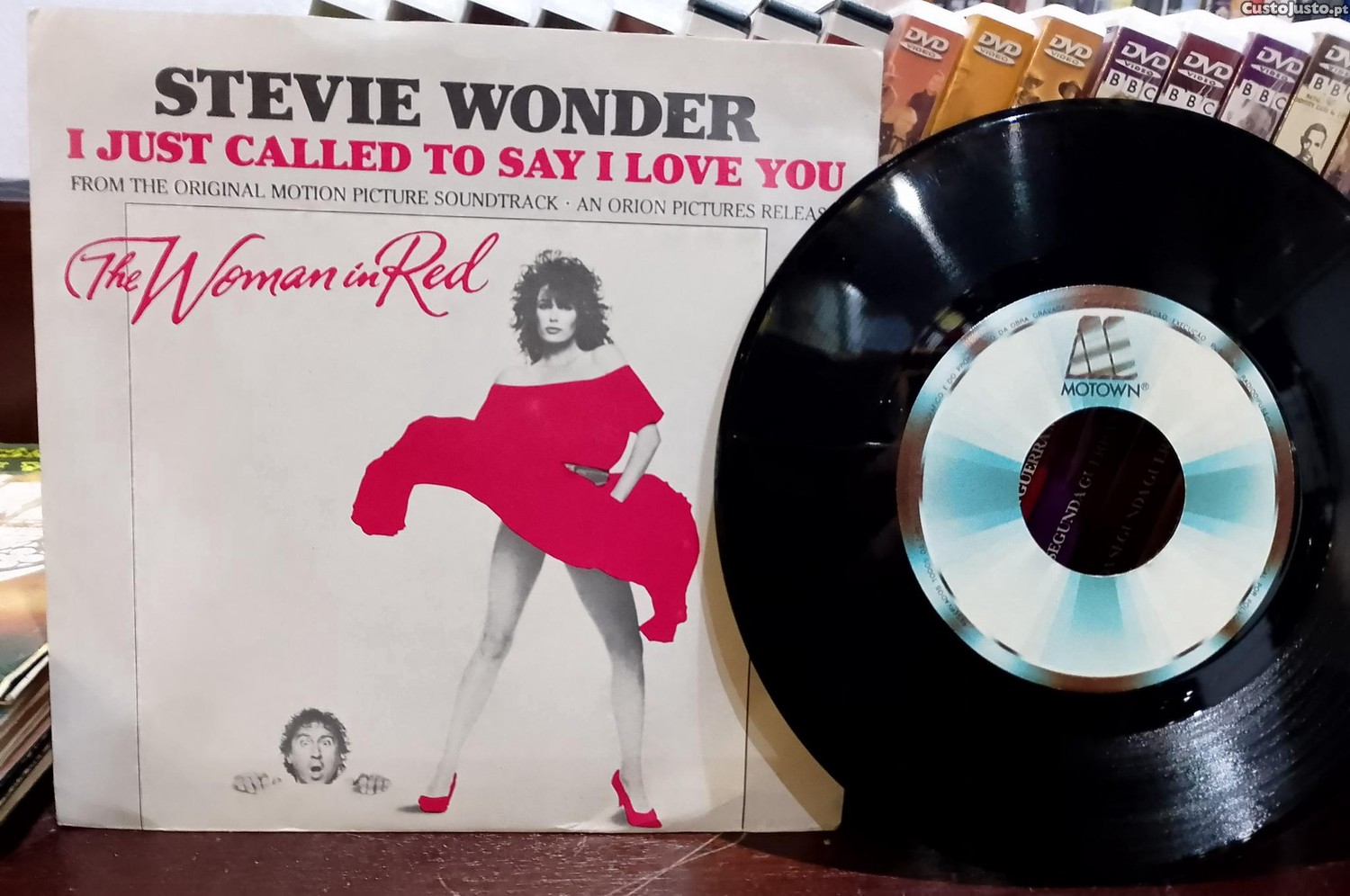 Steve Wonder - Label Sem Impressão - I Just Called To Say I Love You ...