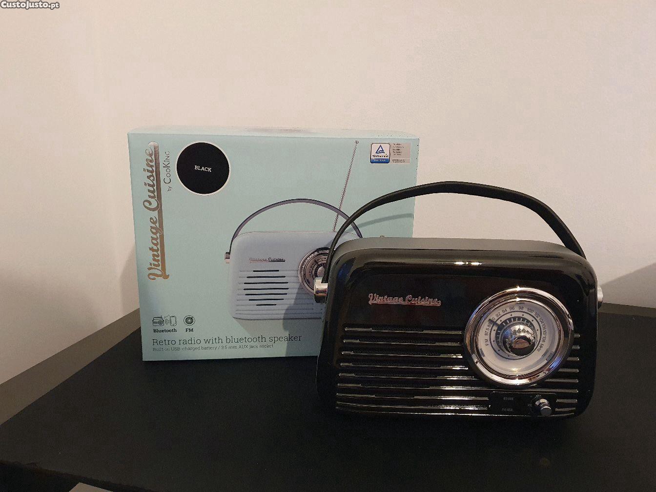 Radio Preto Vintage Cuisine | Electrodomésticos, à venda | Porto ...