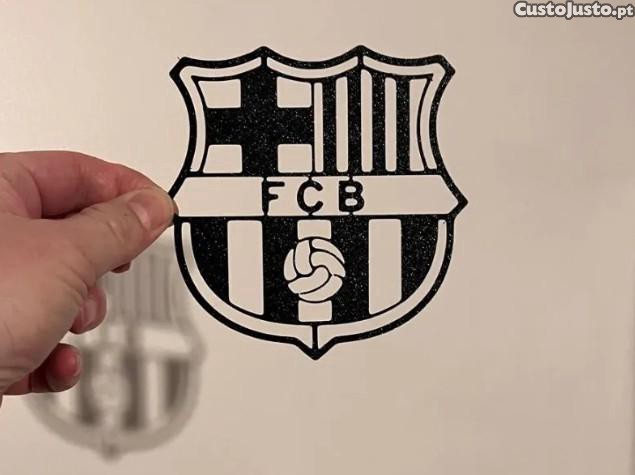 Vendo Logo Do Fc Barcelona Impresso Em 3d, Produzido Em Filamento De ...