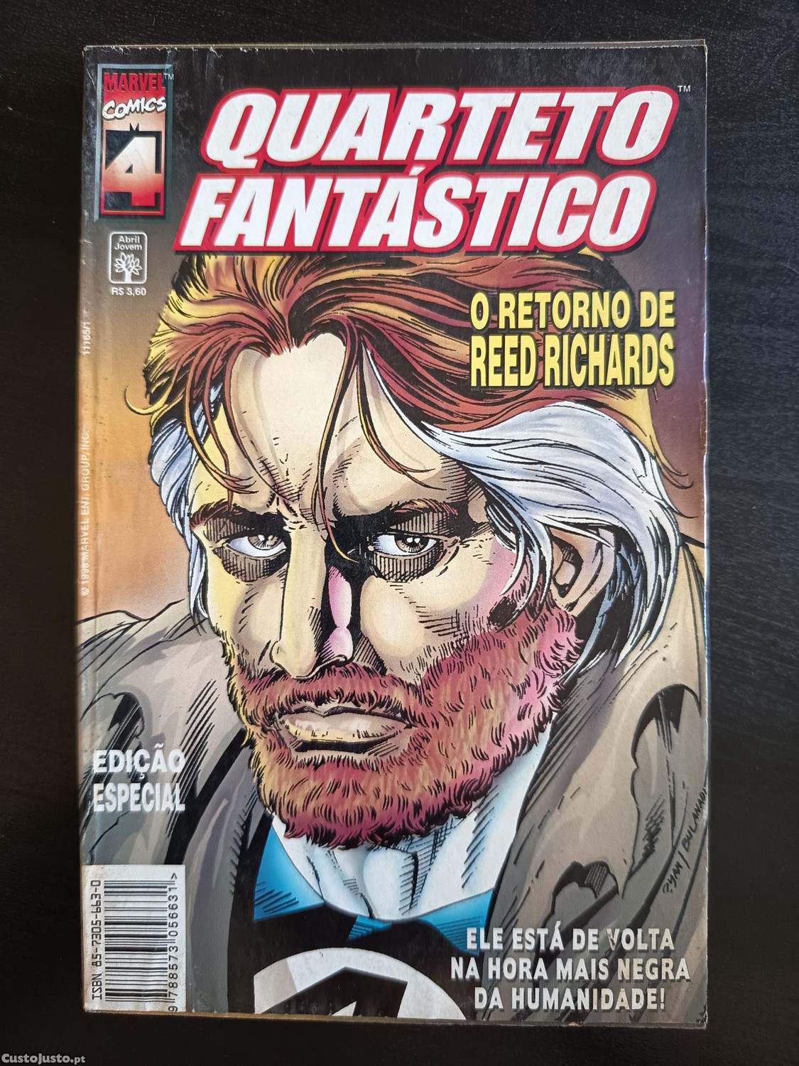 Quarteto Fantástico Edição Especial - O Retorno De Reed Richards ...