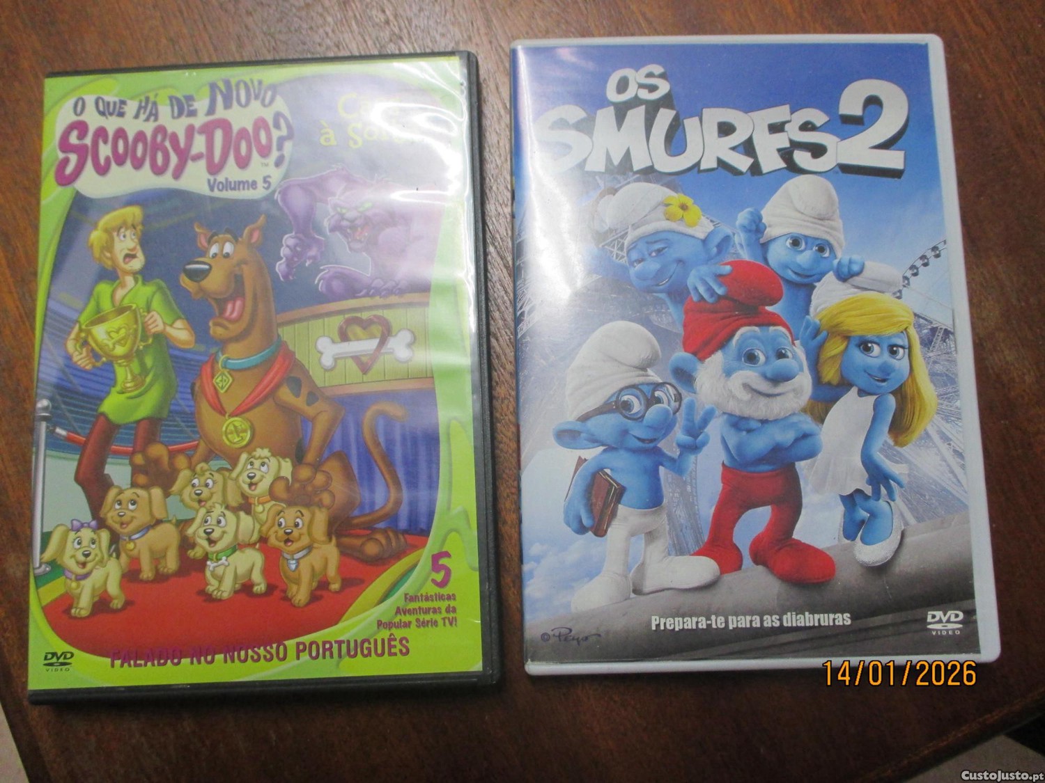 2 Dvd's - Scooby.doo E Os Smurfs 2 | Música e Filmes, à venda | Setúbal ...