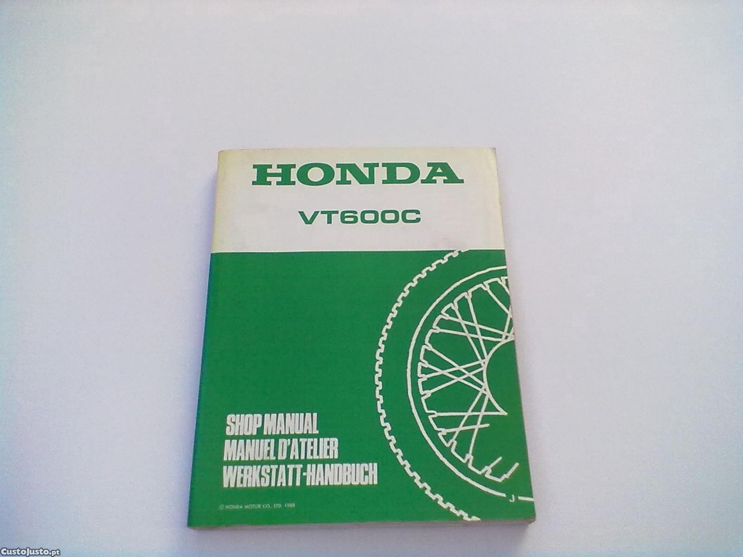 Manual Tecnico Oficial Honda Shadow Vt 600c | Peças e acessórios mota ...
