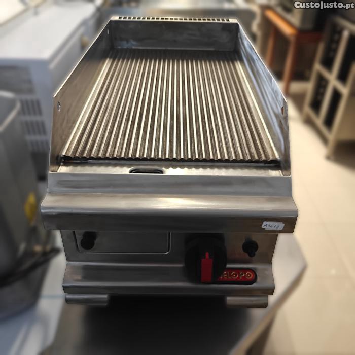 Fry-top De Bancada A Gás Angelo Po (350x700x300mm) | Material Hotelaria ...