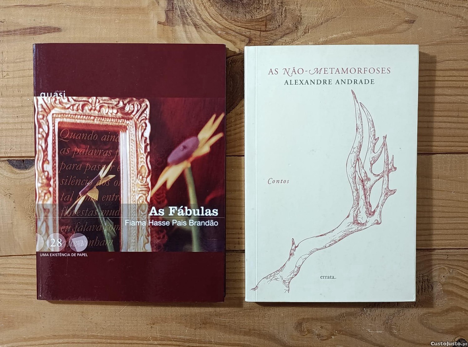 As Fábulas - Fiama Hasse Pais Brandão / As Não-metamorfoses - Alexandre ...