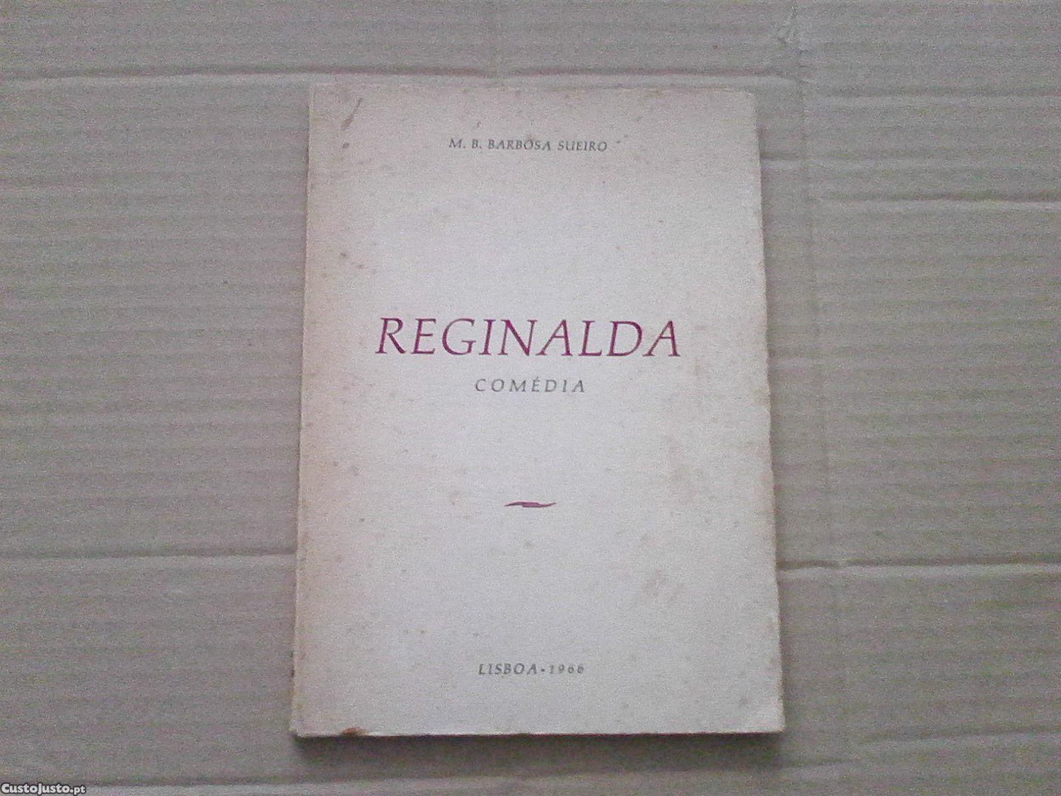 Reginalda : Comédia Em 3 Actos | Livros, à venda | Lisboa | 44180003 ...