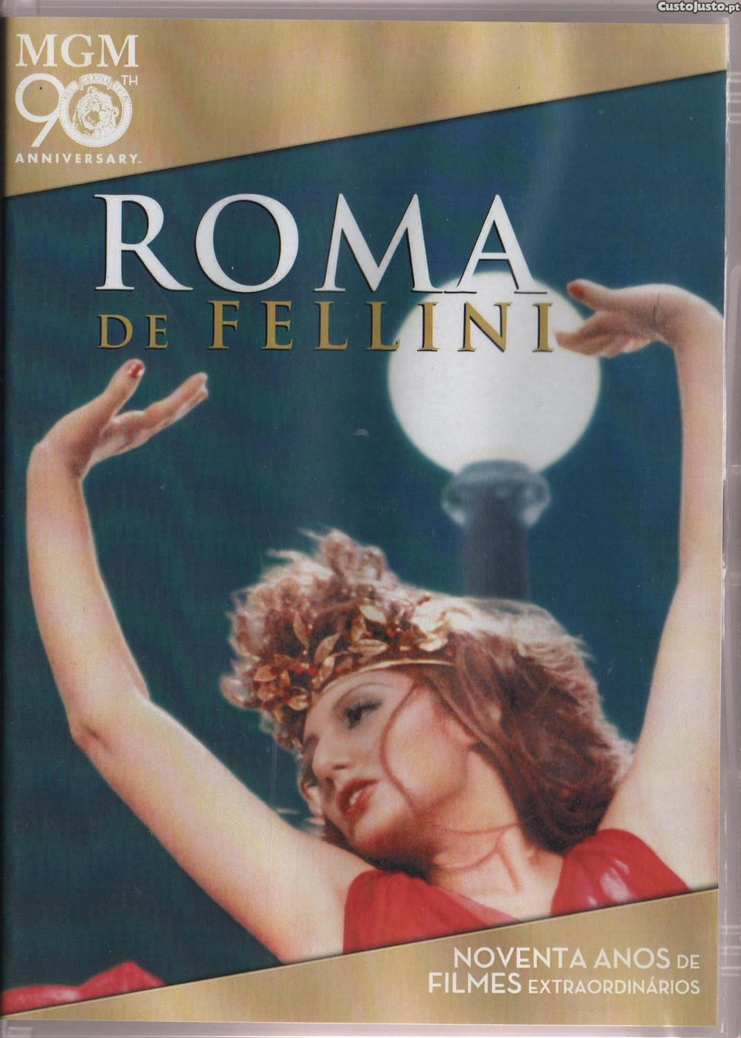 Dvd Roma De Fellini - Comédia - Marcelo Mastroianni/ Anna Magnani ...