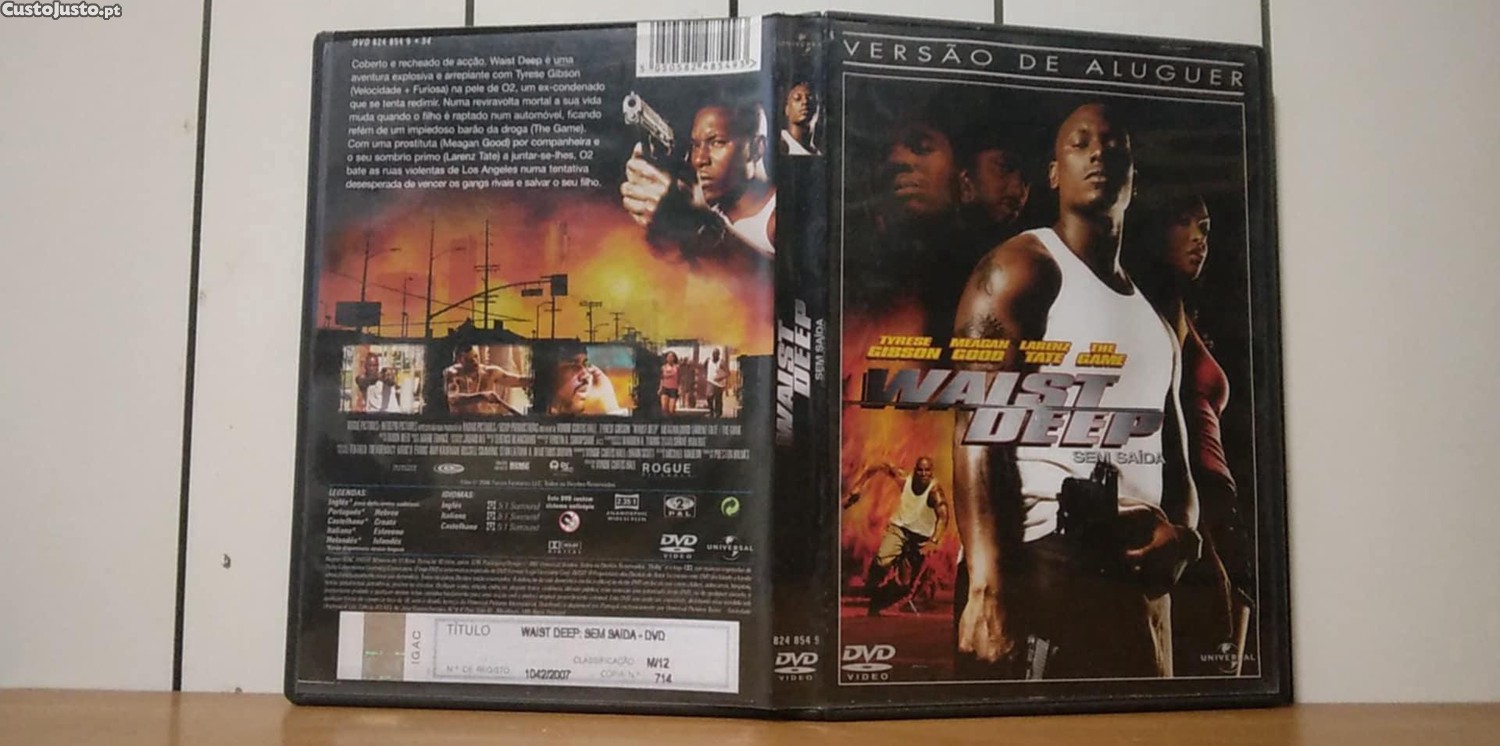 Waist Deep Sem Saída (2006) Tyrese Gibson | Música e Filmes, à venda ...