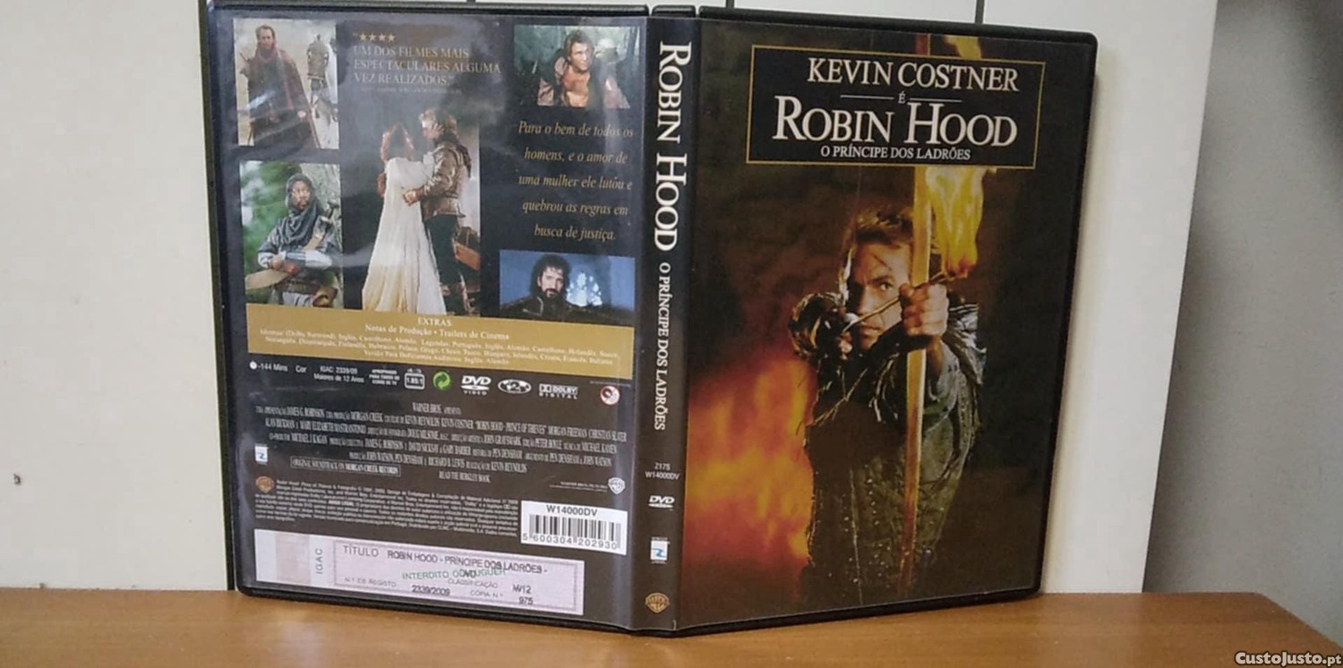 Robin Hood: O Príncipe Dos Ladrões (1991) Kevin Costner Imdb 6.9 ...