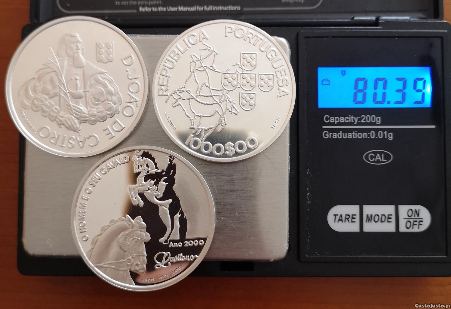 Moedas Prata 1000 Escudos Ano 2000 (#3) | Antiguidades e Colecções, à ...