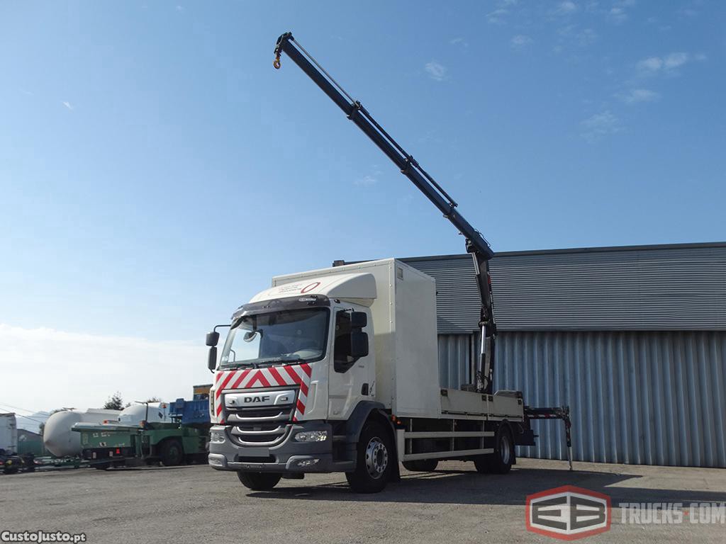 Camião Daf Lf260, 2018, Hiab Xhiduo 138e3 | Pesado mercadorias, à venda ...