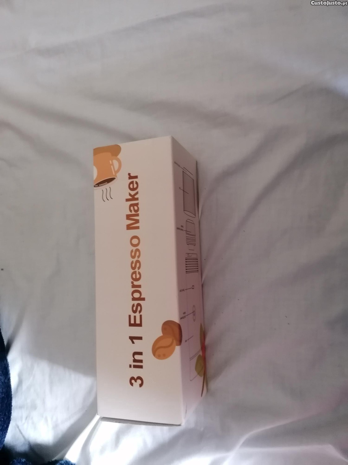 Máquina De Café Portátil ( Capsulas Grandes / Capsulas Pequenas / Café ...