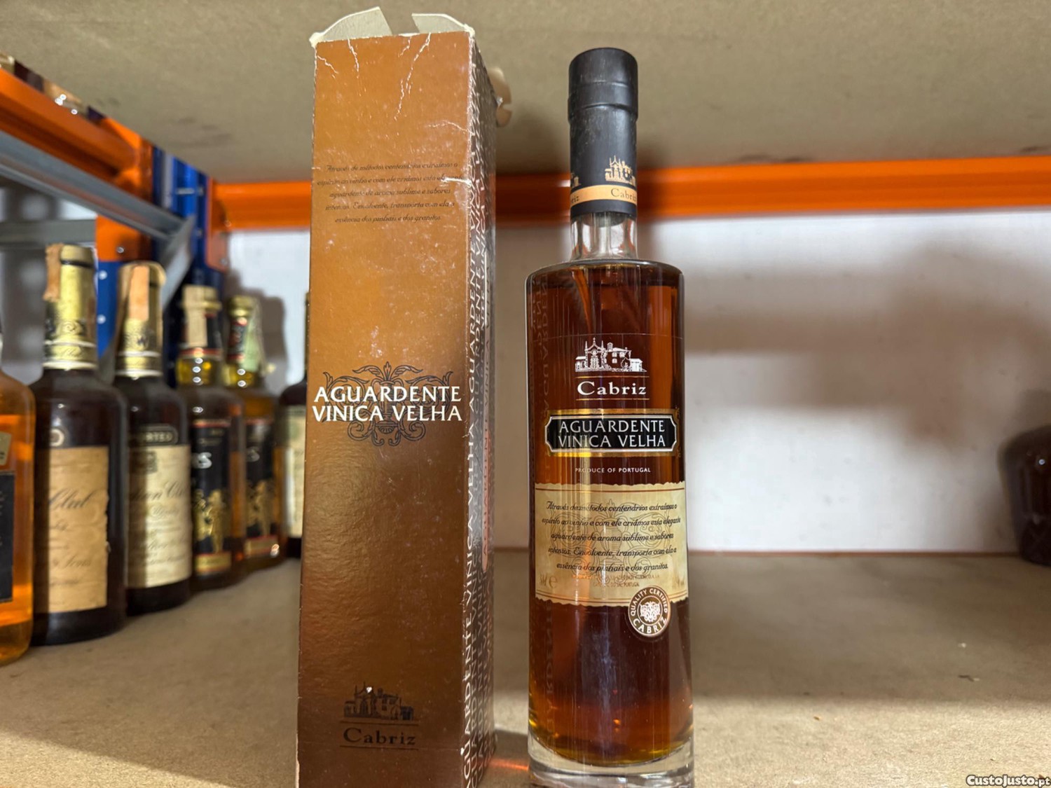 Aguardente Vínica Velha Cabriz 50cl E 40% | Vinho e Gastronomia, à ...