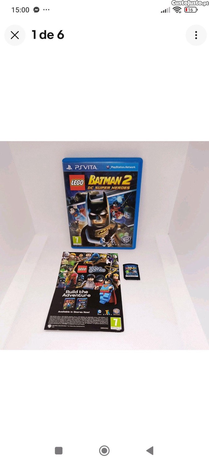 Lego Batman 2 Dc Super Heroes Ps Vita Sony Playstation Region Free ...