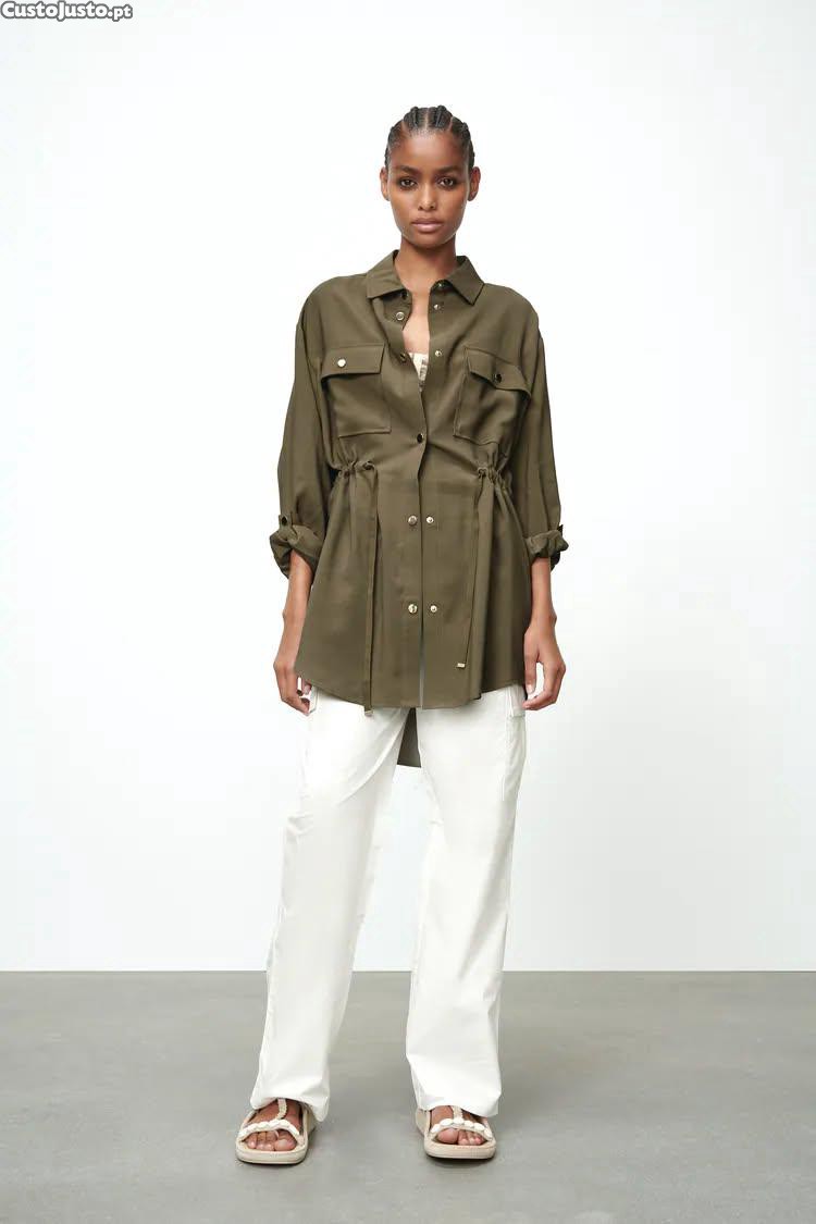 Casaco Estilo Safari Zara | Vestuário, à venda | Lisboa | 44223482 ...