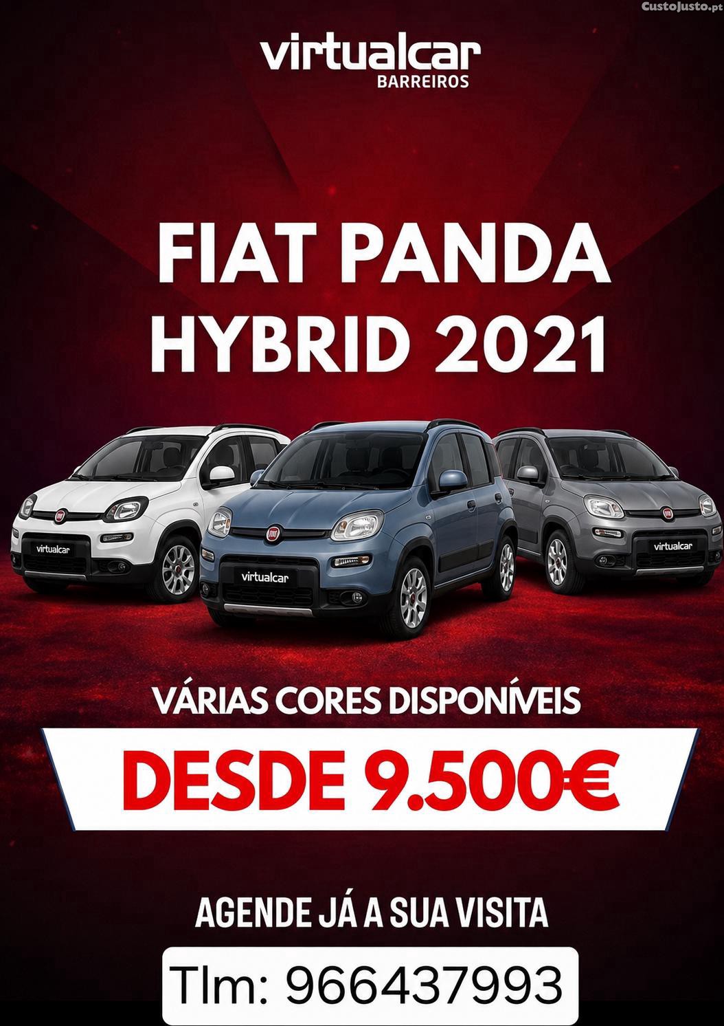 Fiat Panda Hybrid Maio/21 | Carros - Utilitário, à venda | Madeira ...